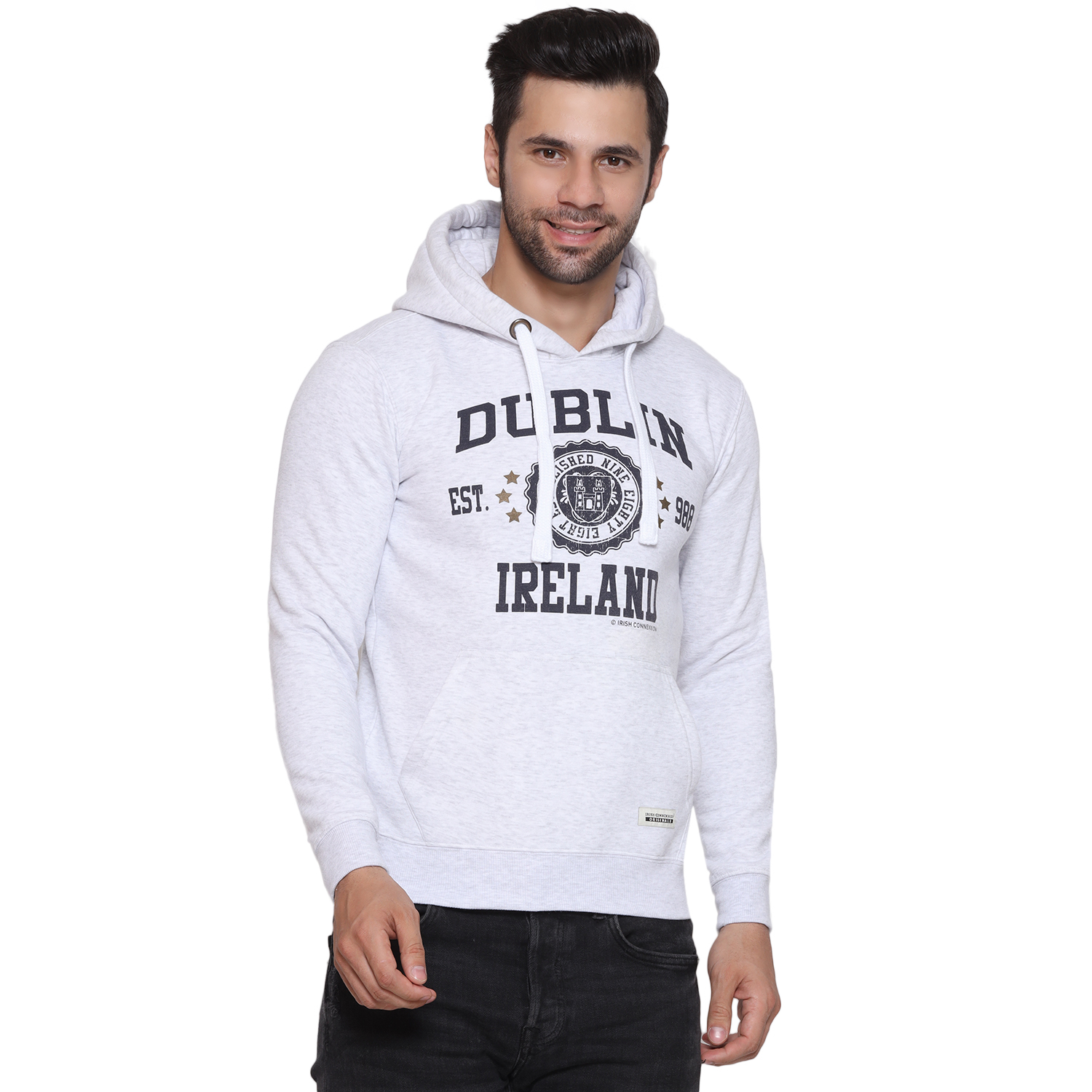 Dublin 988 Stamp Stars Unisex Hood - Irish Connexxion Ireland